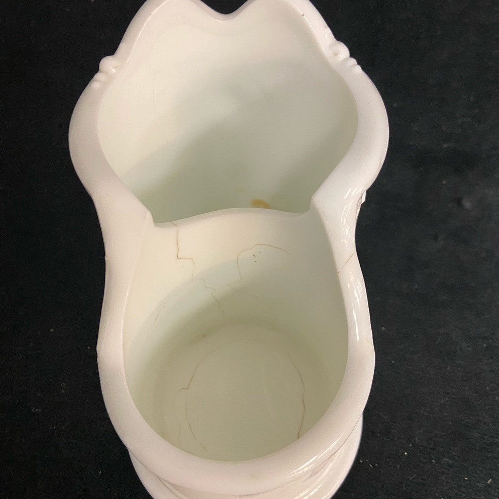 Rare Antique Shaving Scuttle - Gem